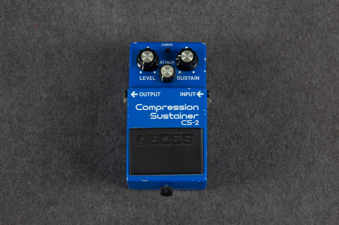 Boss CS2 MIJ Black Label 2nd Hand | Rich Tone Music