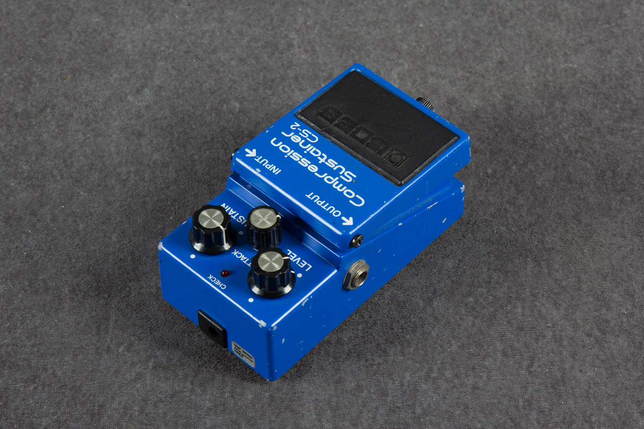 Boss CS2 MIJ Black Label 2nd Hand | Rich Tone Music