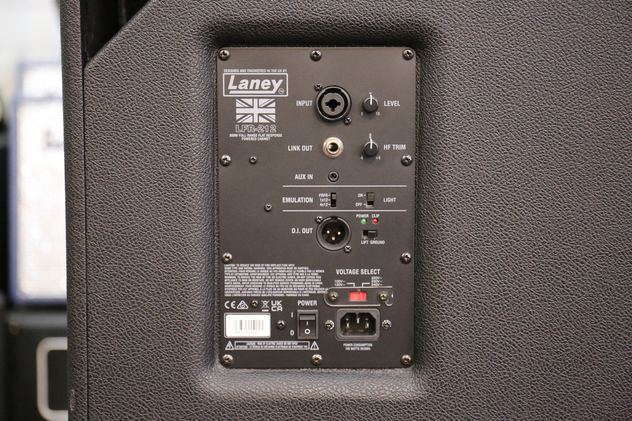 Laney LFR-212 Active 800W 2x12 FRFR Guitar Amp Cabinet 2nd Hand | Rich ...