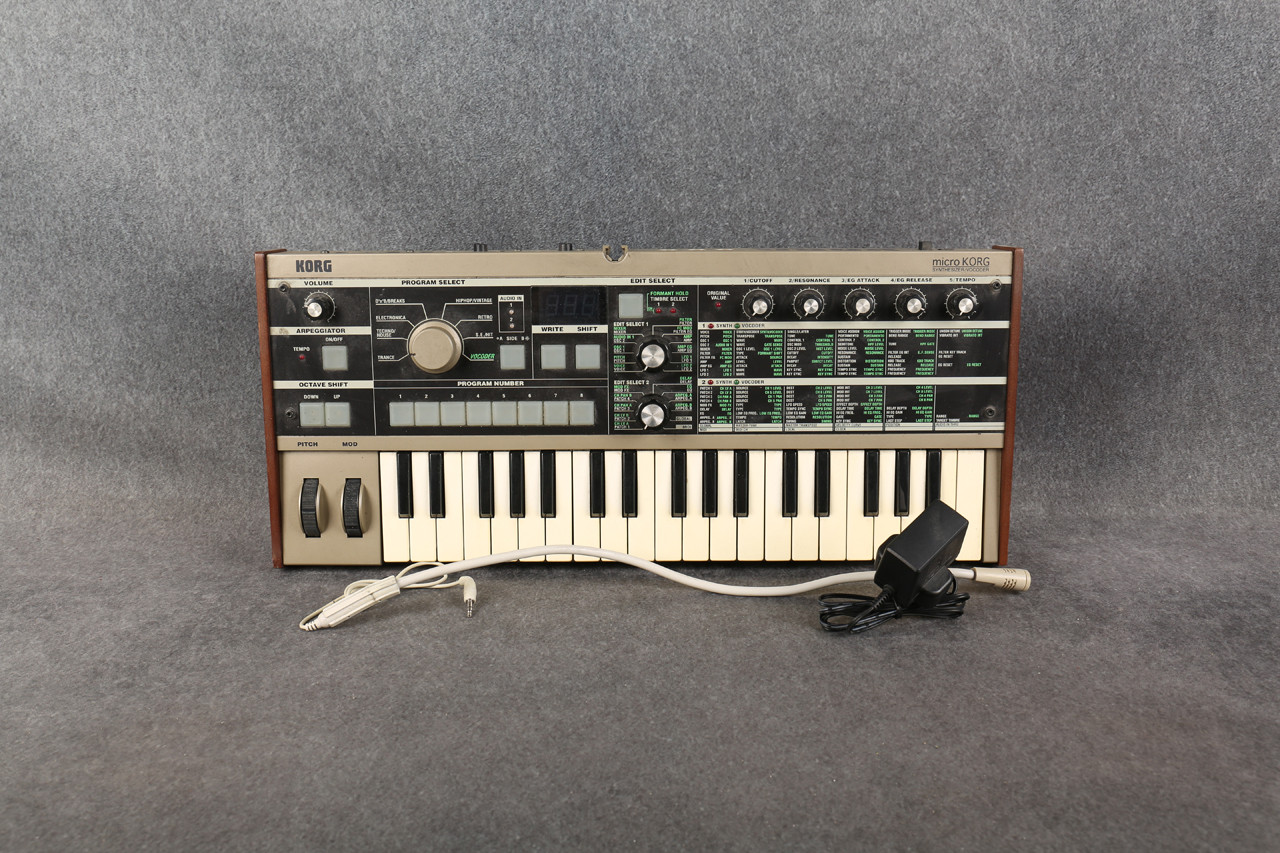 Korg microKORG Synthesizer PSU 2nd Hand | Rich Tone Music