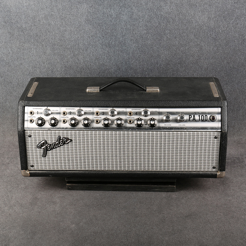 Fender PA100 Amp Head 2nd Hand | Rich Tone Music