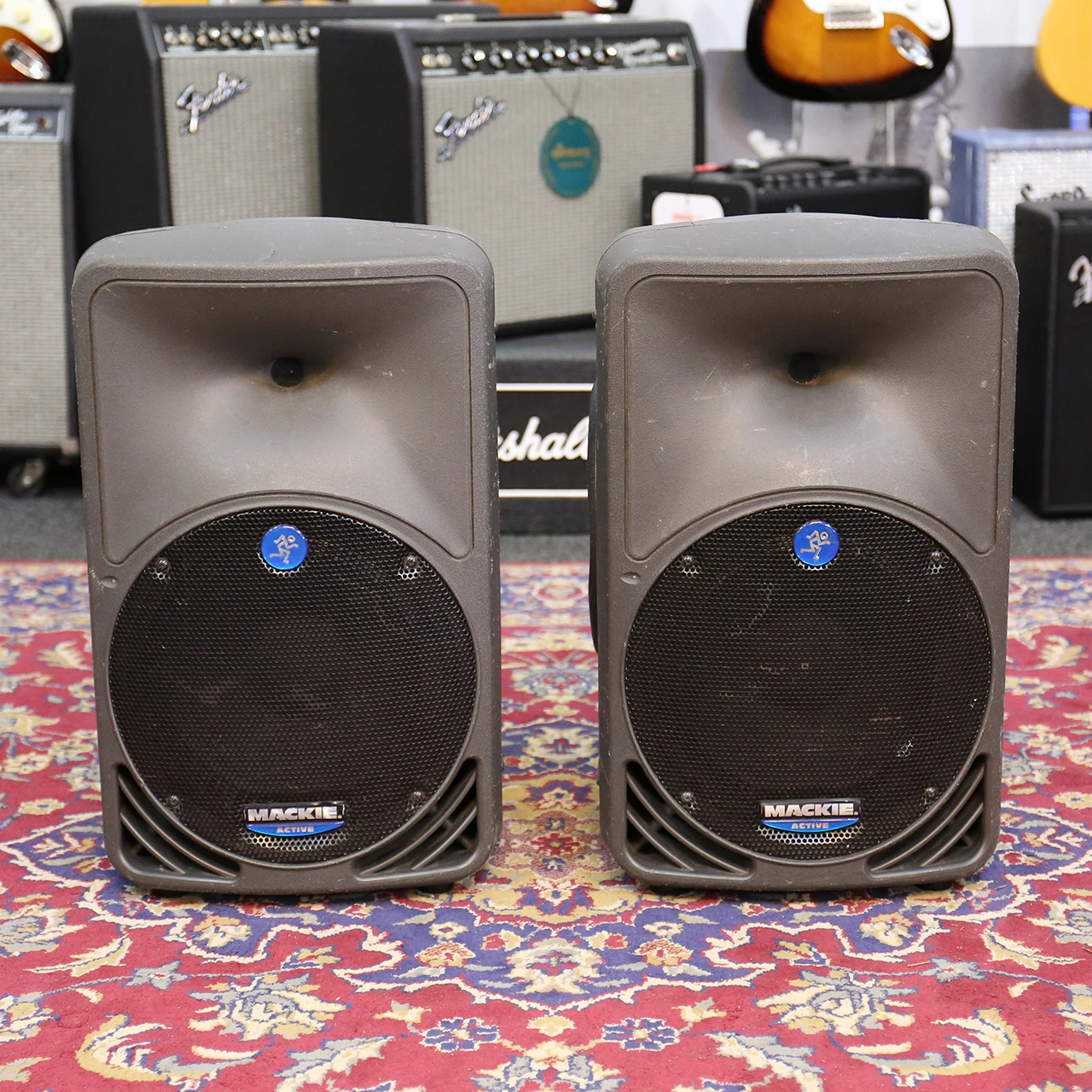 Mackie SRM350 V1 Active PA Speaker Pair 2nd Hand | Rich Tone Music