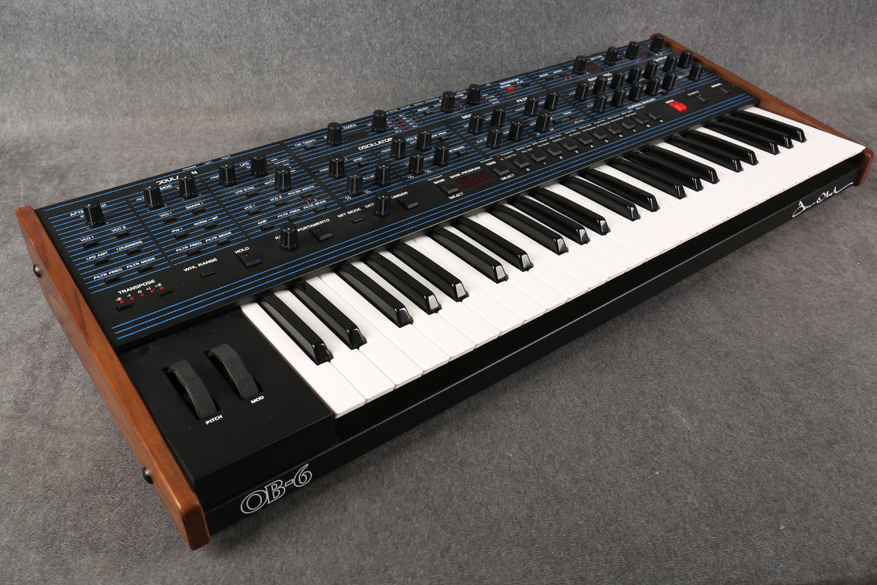 Sequential Dave Smith OB-6 Keyboard 6-Voice Synthesizer 2nd Hand | Rich ...