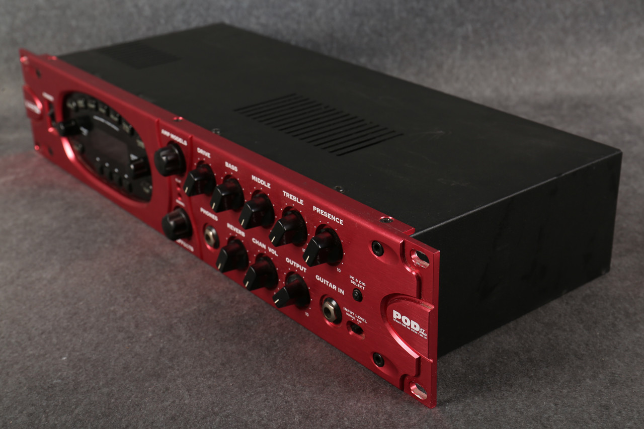 Line 6 POD XT Pro Rackmount Multi Effect & Amp Modeler 2nd Hand | Rich ...