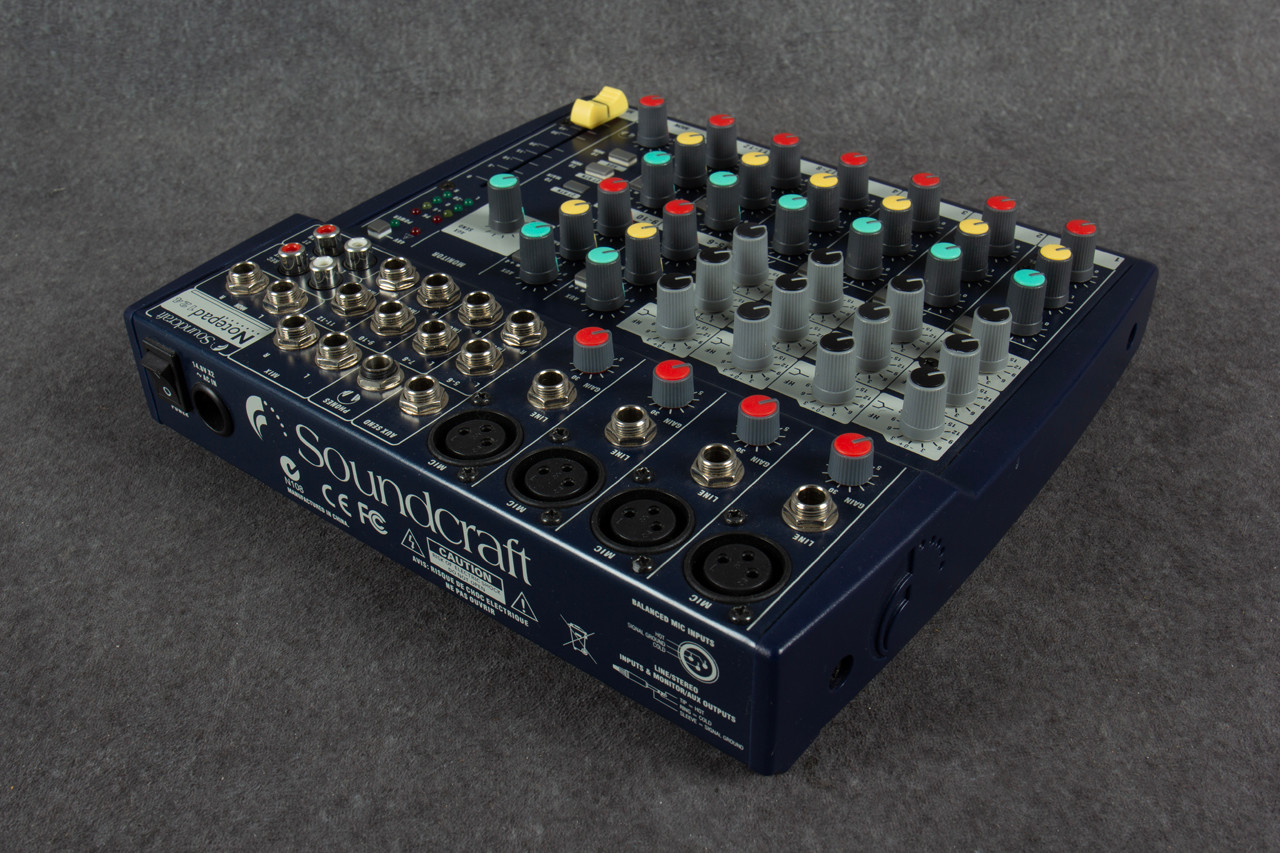 Soundcraft Notepad 124 Mixer 2nd Hand | Rich Tone Music