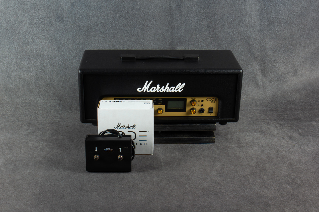 Marshall Code 100H Footswitch 2nd Hand | Rich Tone Music