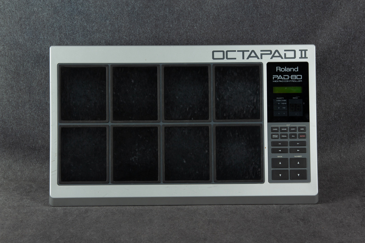 Roland Octapad II PAD-80 Manual 2nd Hand | Rich Tone Music
