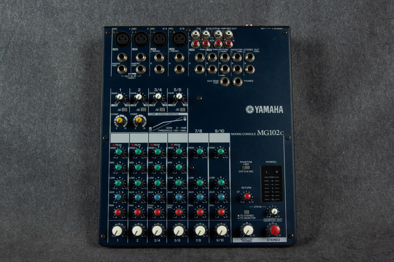 Yamaha MG102C Mixer 2nd Hand | Rich Tone Music