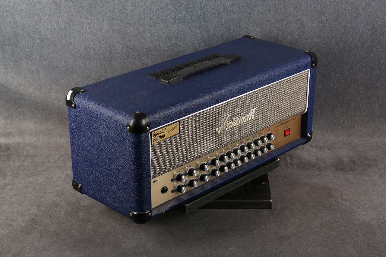 Marshall AVT150H Special Edition Amp Head Blue 2nd Hand | Rich Tone Music