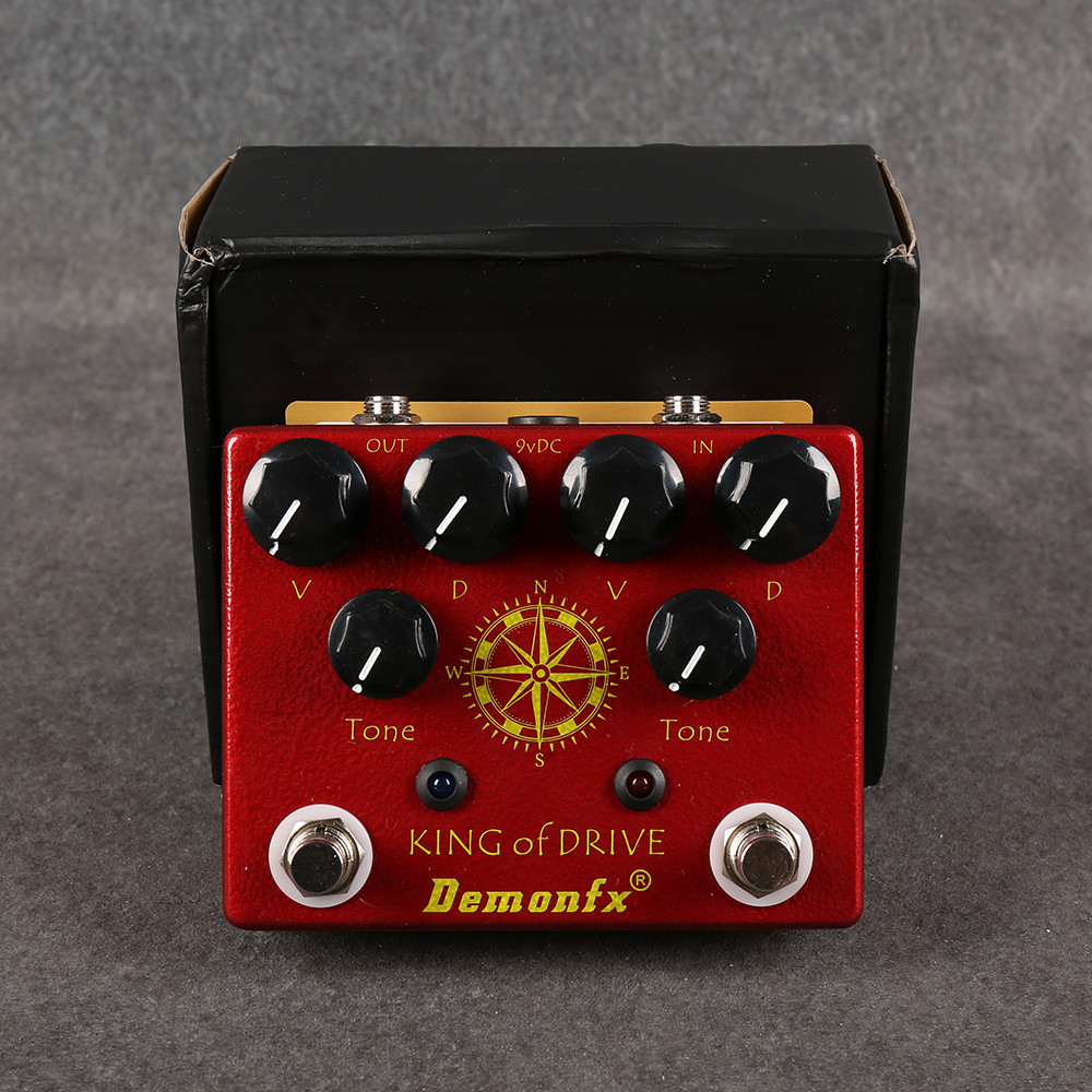 Demon FX King Of Drive Overdrive Pedal 2nd Hand | Rich Tone Music