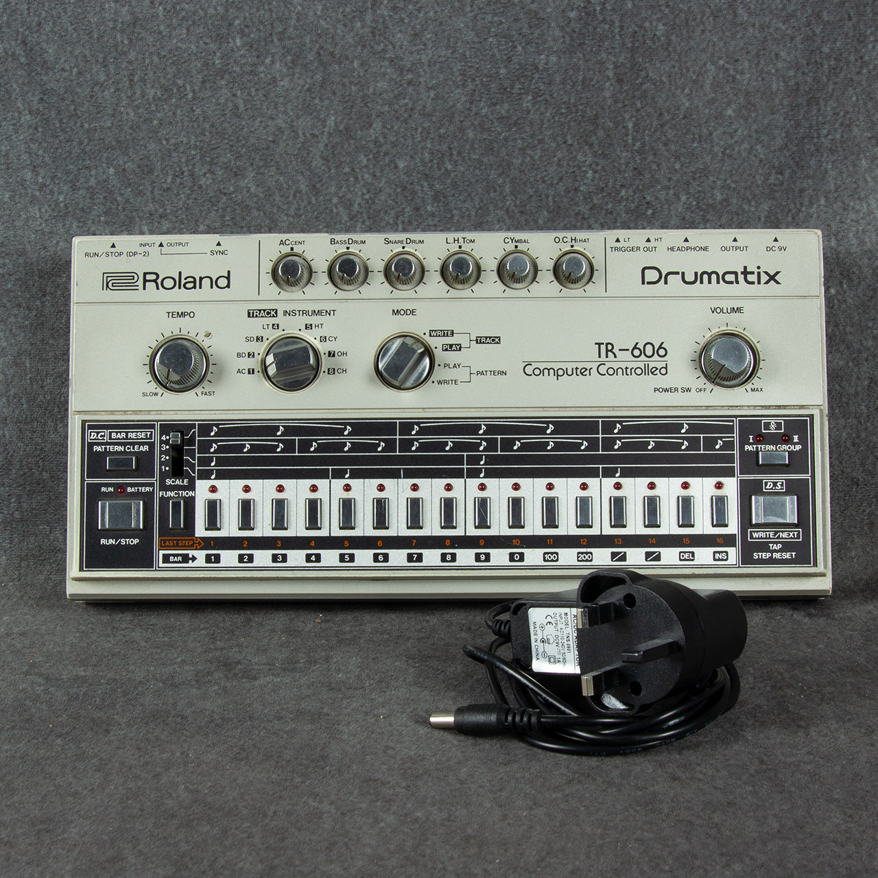 Roland TR-606 Drumatix PSU 2nd Hand | Rich Tone Music
