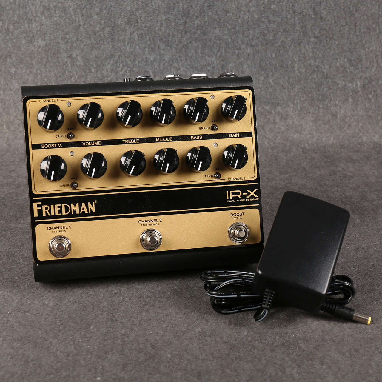 Friedman IR-X Dual Tube Preamp Pedal PSU 2nd Hand | Rich Tone Music