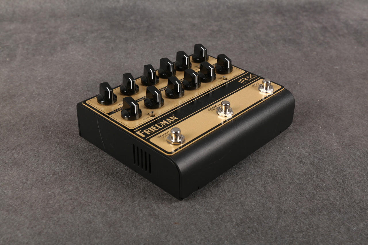 Friedman IR-X Dual Tube Preamp Pedal PSU 2nd Hand | Rich Tone Music