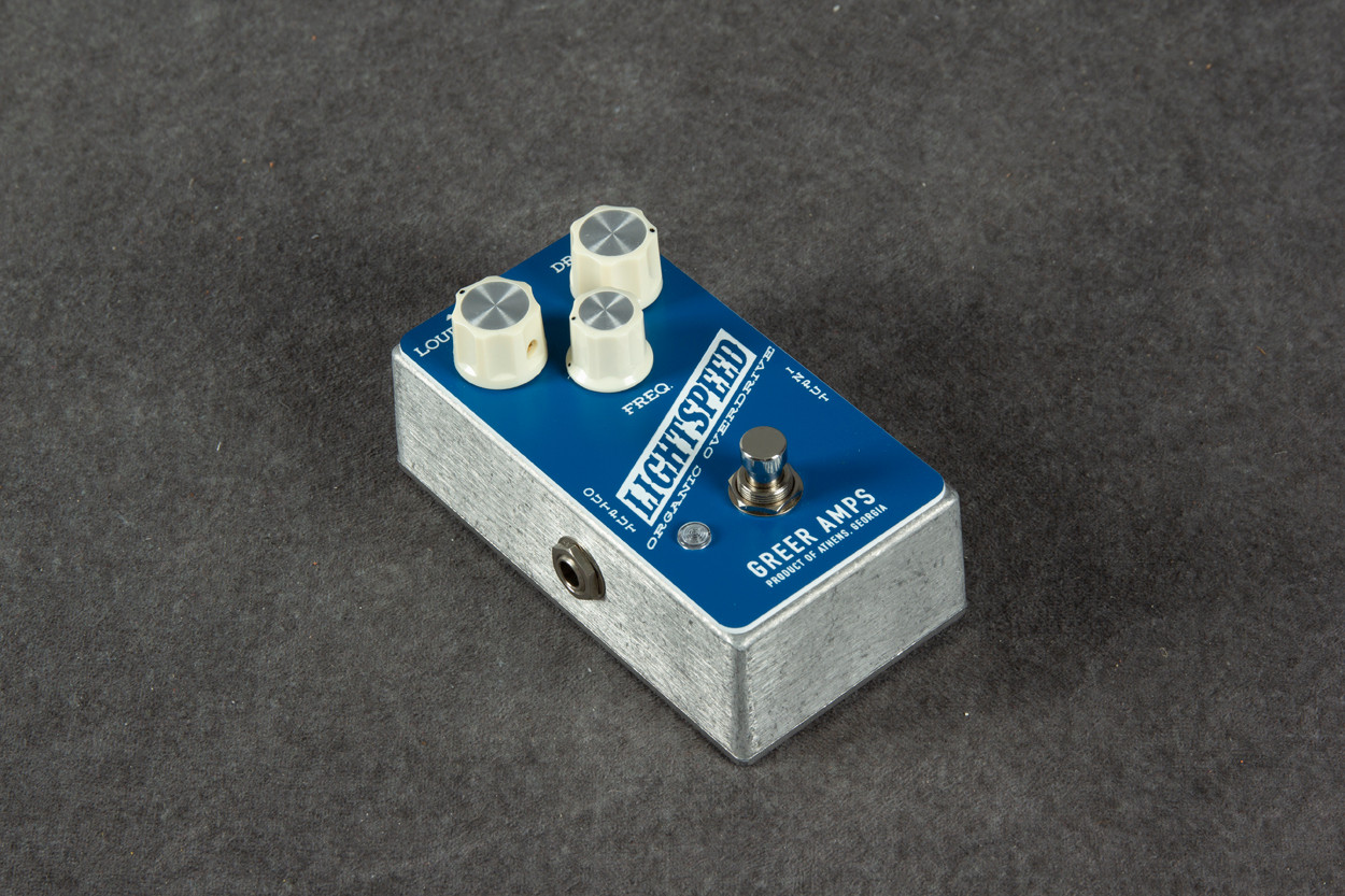 Greer Lightspeed Organic Overdrive Pedal 2nd Hand | Rich Tone Music