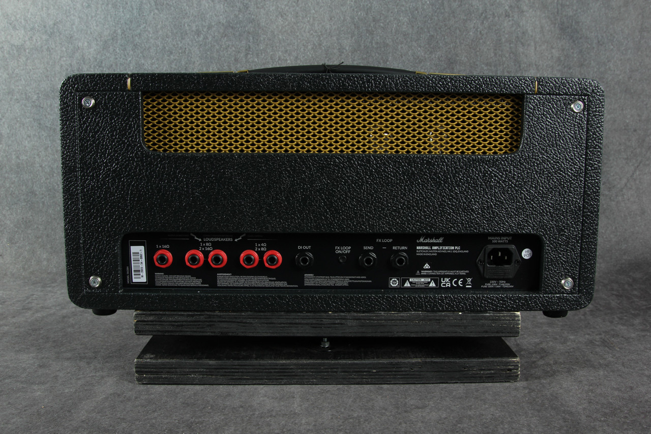 Marshall SV20H Studio Vintage Valve Amp Head 2nd Hand | Rich Tone Music