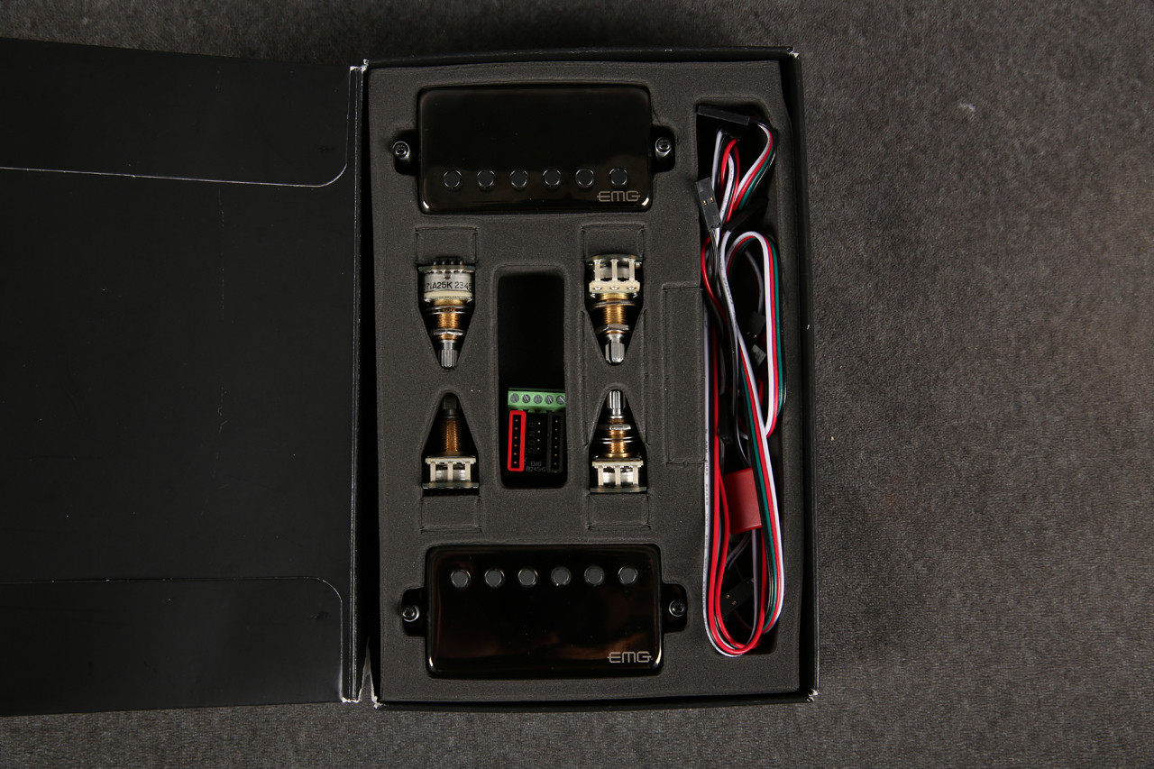 EMG James Hetfield Signature Pickup Set Black Chrome 2nd Hand | Rich ...