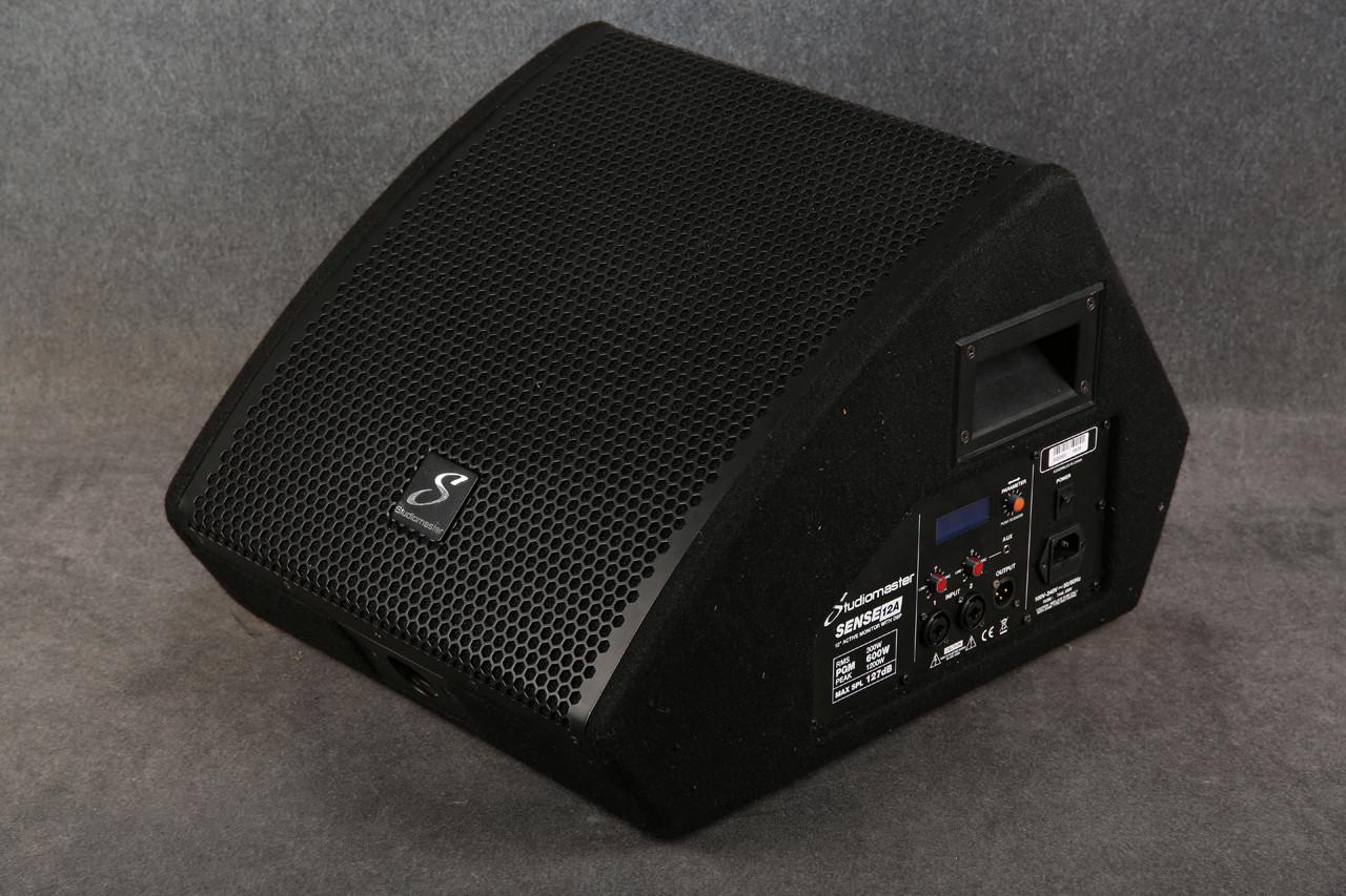Studiomaster Sense 12A Active Floor Monitor Speaker 2nd Hand | Rich ...