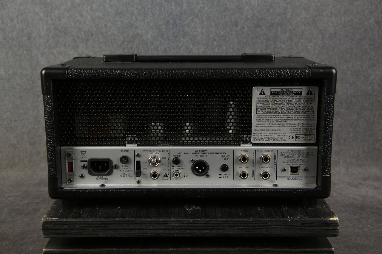 Peavey 6505 MH Mini Amp Head Footswitch 2nd Hand | Rich Tone Music