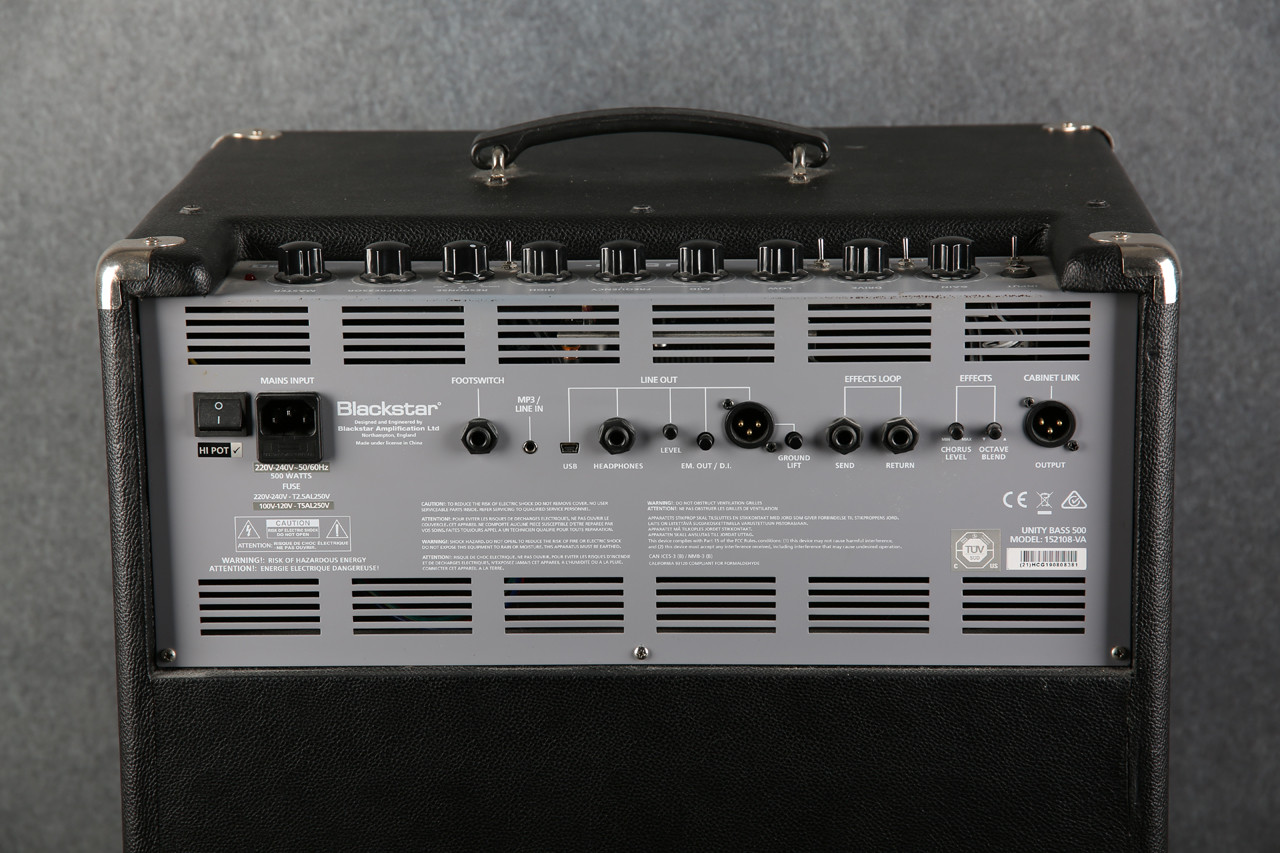 Blackstar Unity 500 Bass Combo Footswitch 2nd Hand | Rich Tone Music