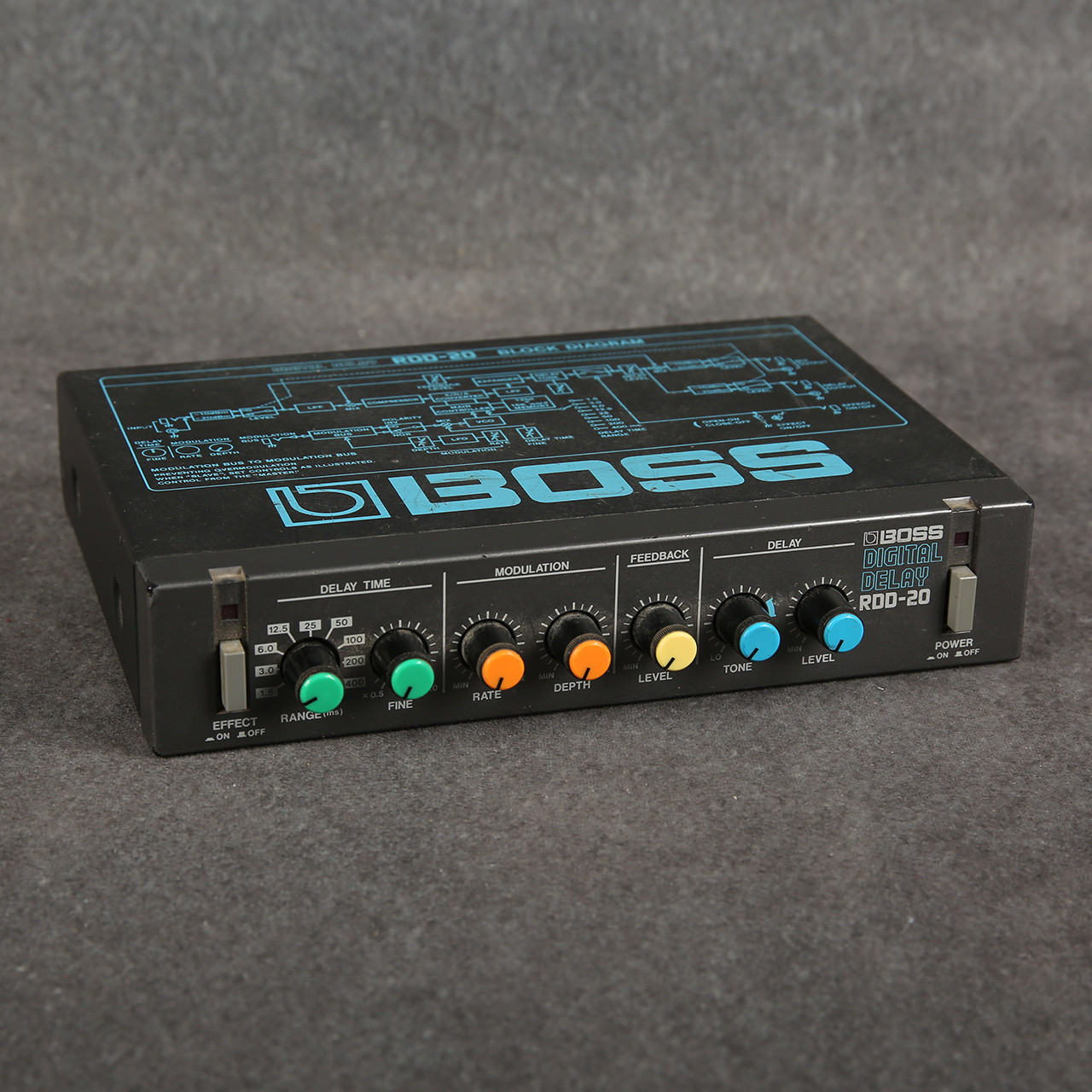 Boss RDD-20 Micro Rack Series Digital Delay 2nd Hand | Rich Tone Music