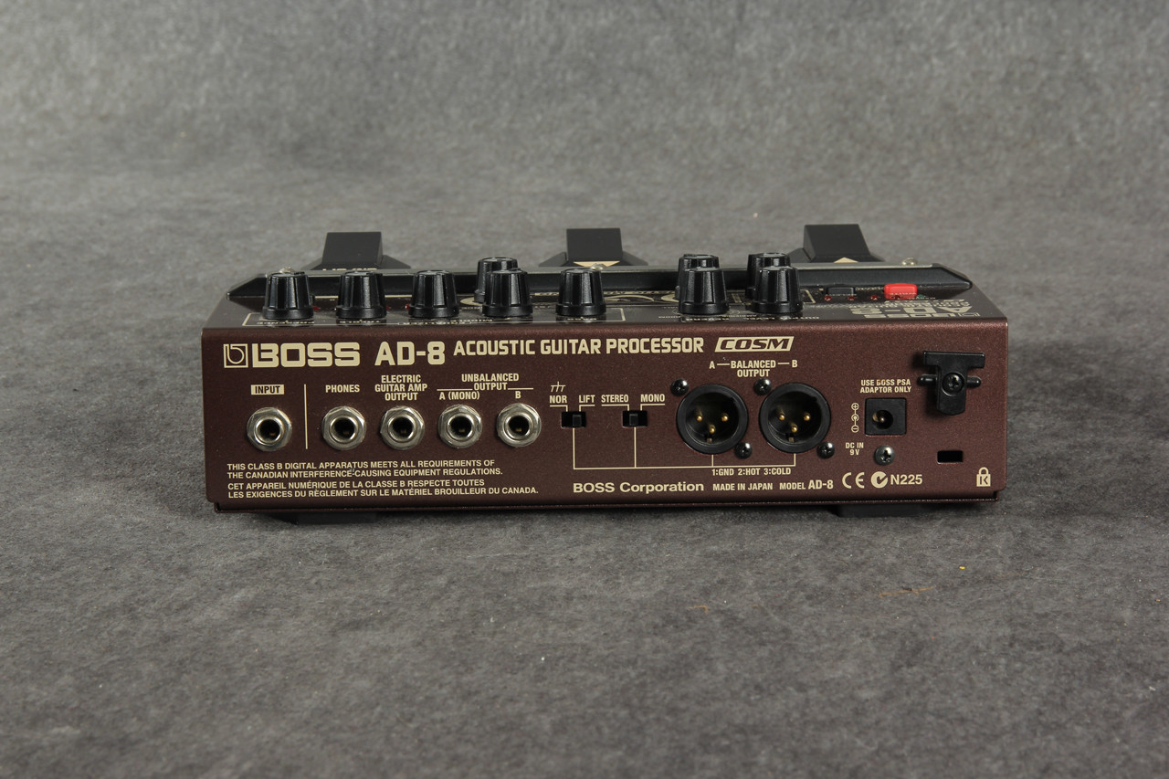 Boss AD-8 Acoustic Guitar Processor 2nd Hand | Rich Tone Music