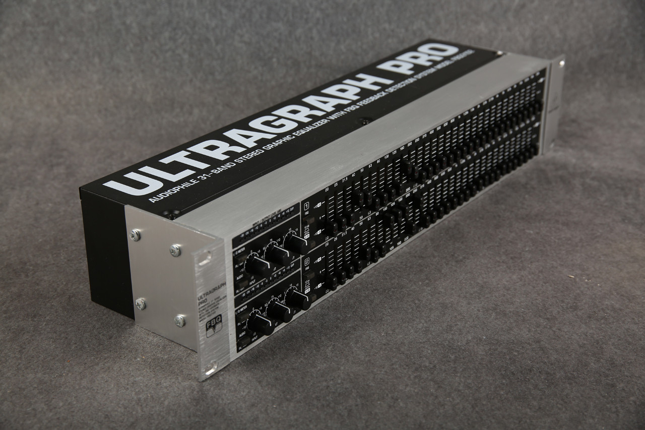 Behringer FBQ3102 Ultragraph Pro Dual 31-Band Graphic Equalizer 2nd ...