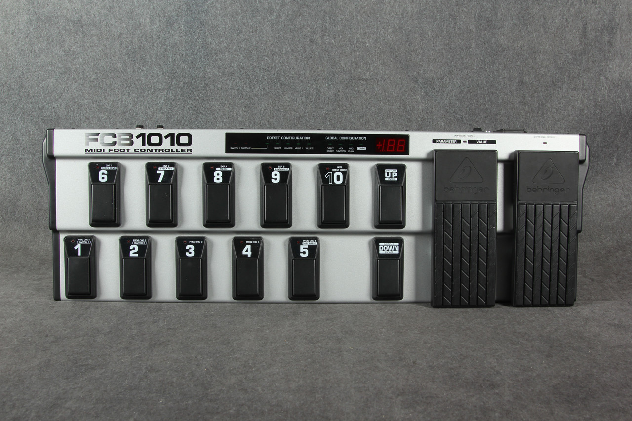 Behringer FCB1010 MIDI Foot Controller 2nd Hand | Rich Tone Music