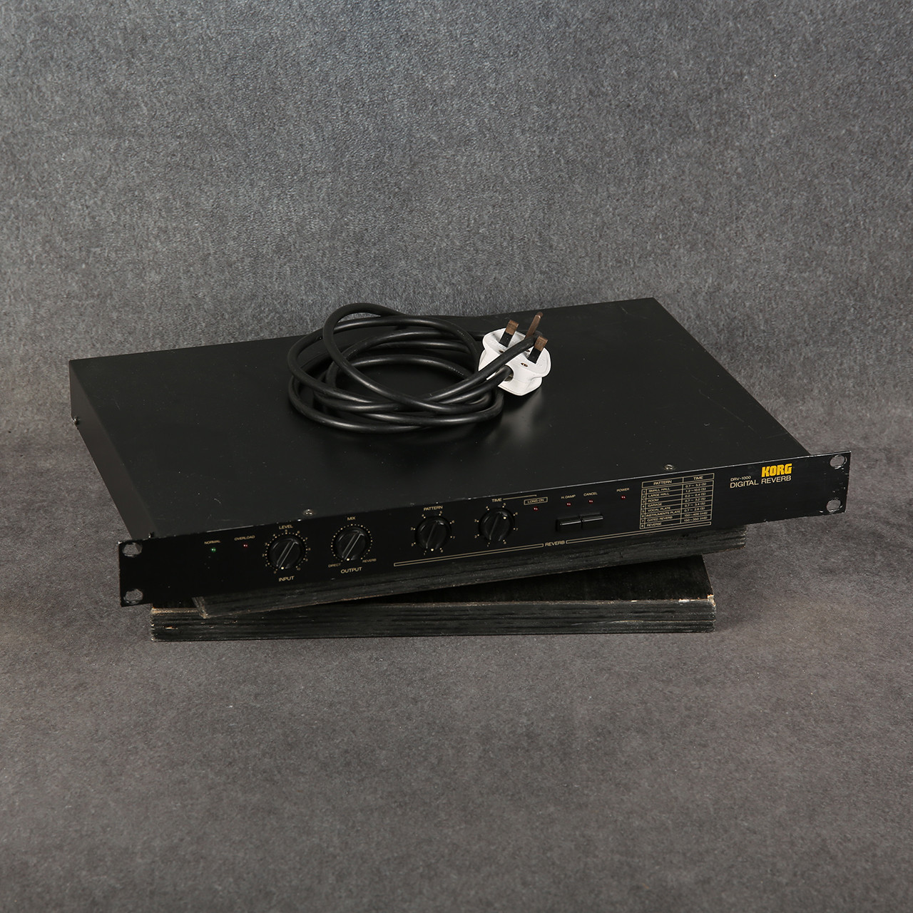 Korg DRV-1000 Digital Reverb Rack Unit 2nd Hand | Rich Tone Music