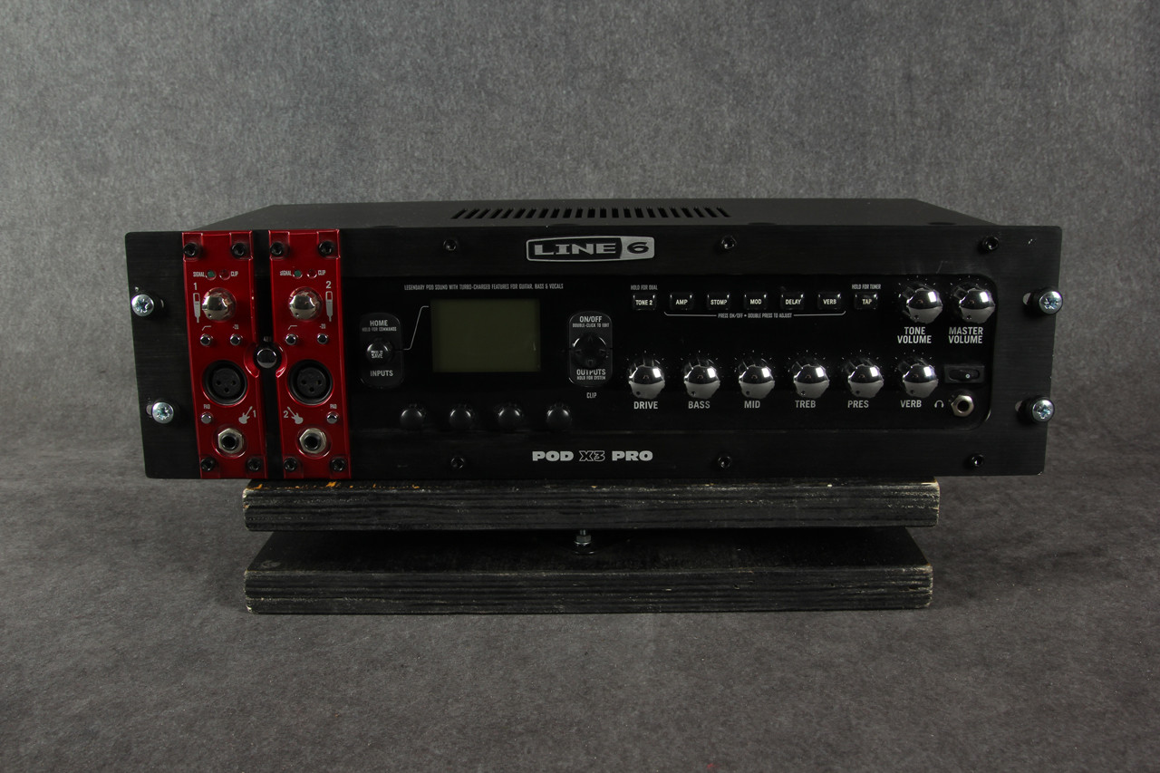 Line 6 POD X3 Pro Rackmount Multi FX Processor 2nd Hand | Rich Tone Music