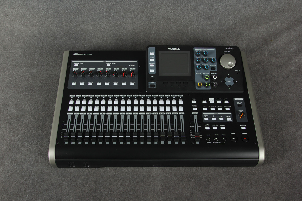 Tascam DP-24SD 24-Track Digital Portastudio 2nd Hand | Rich Tone Music