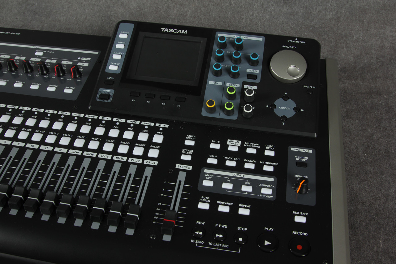 Tascam DP-24SD 24-Track Digital Portastudio 2nd Hand | Rich Tone Music