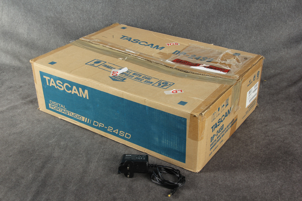 Tascam DP-24SD 24-Track Digital Portastudio 2nd Hand | Rich Tone Music