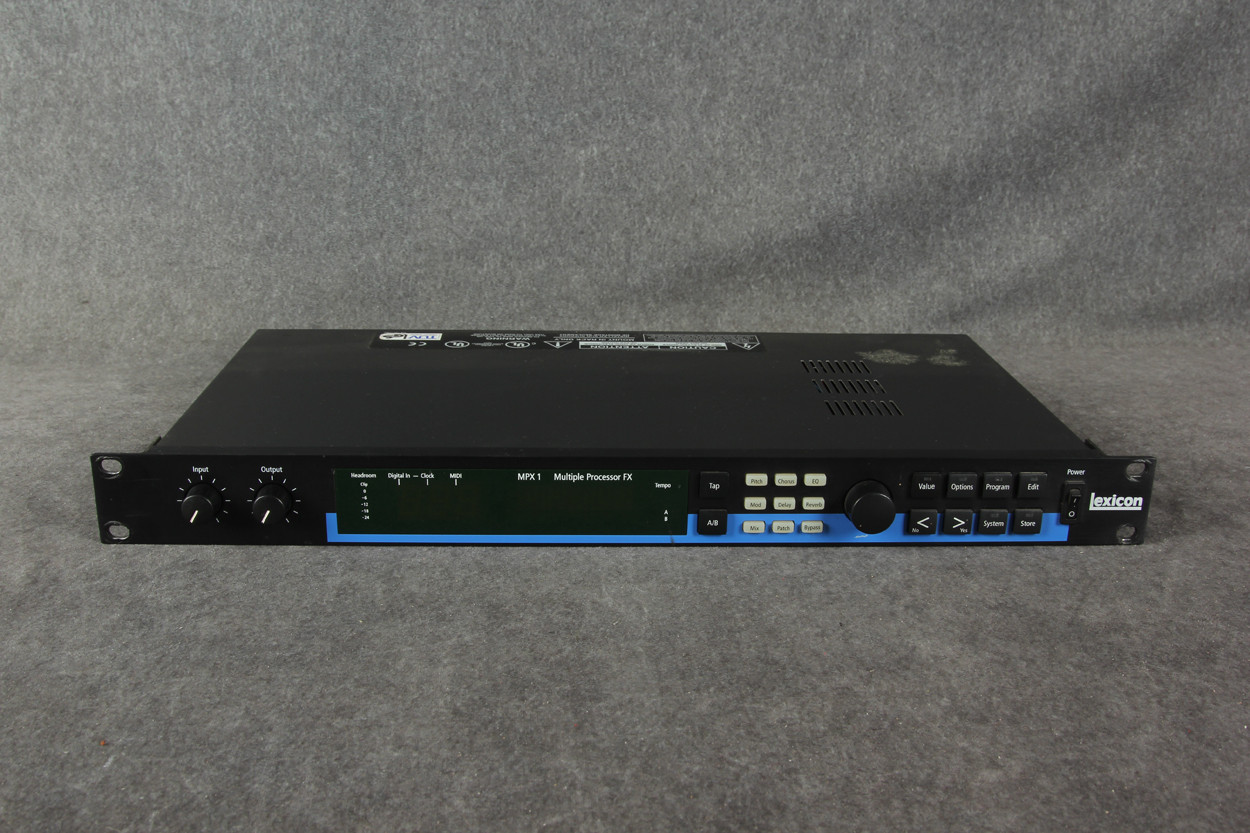 Lexicon MPX1 Multiple Processor FX Unit 2nd Hand | Rich Tone Music