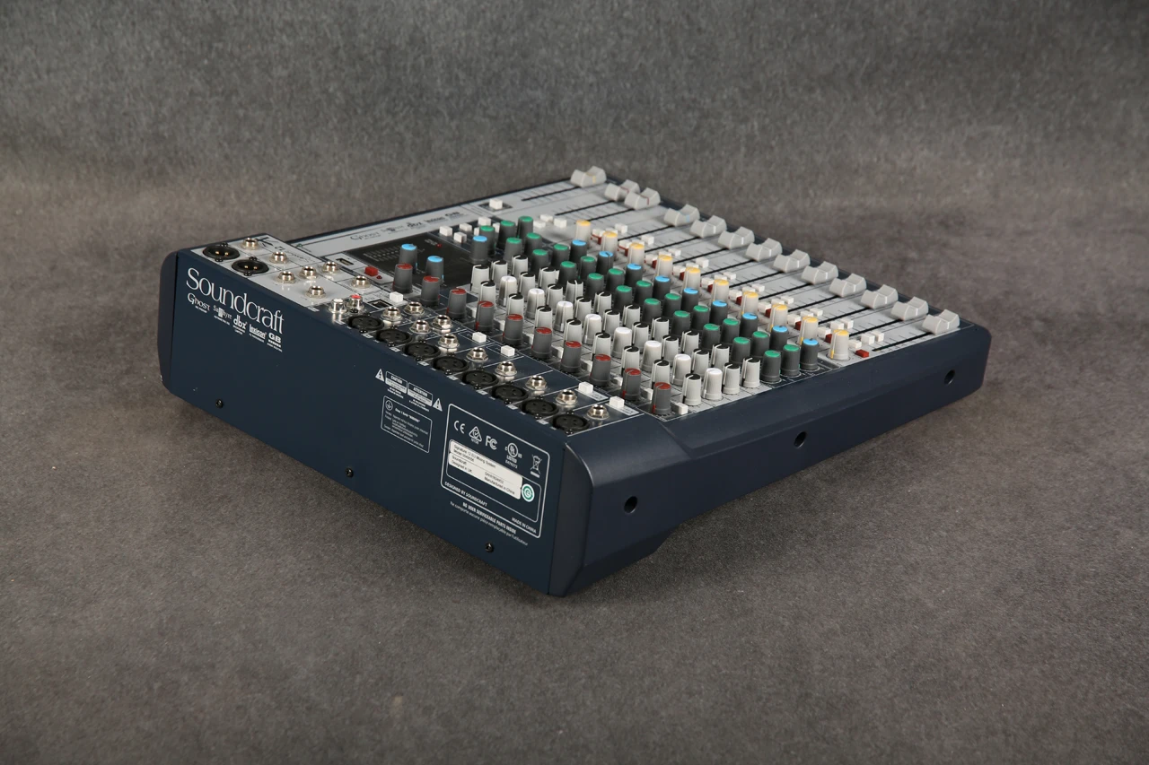 Soundcraft Signature 12 MTK USB Interface Mixer 2nd Hand | Rich Tone Music