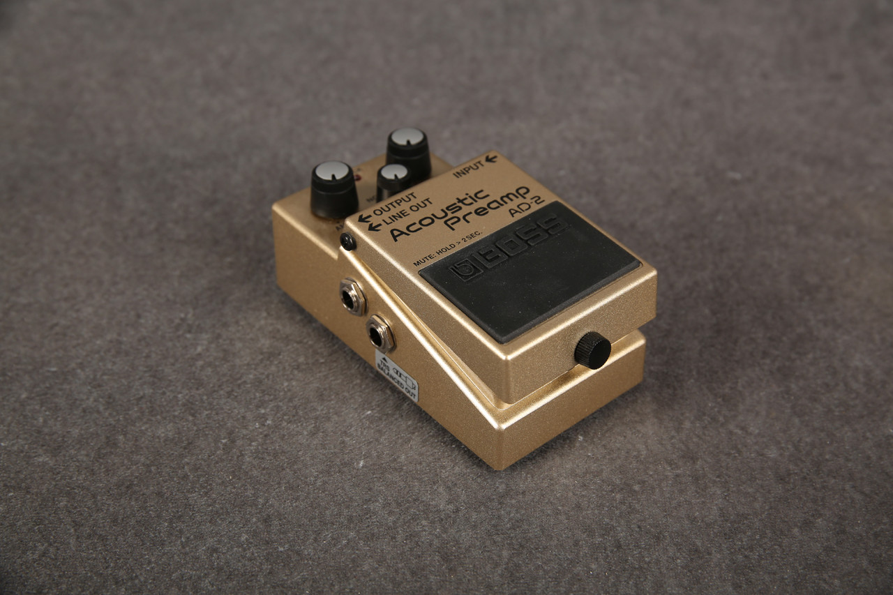 Boss AD-2 Acoustic Preamp Pedal 2nd Hand | Rich Tone Music