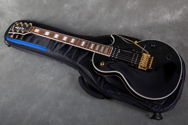 Burny RLC-105S Sustainer with Floyd Rose Black 2nd Hand | Rich Tone Music