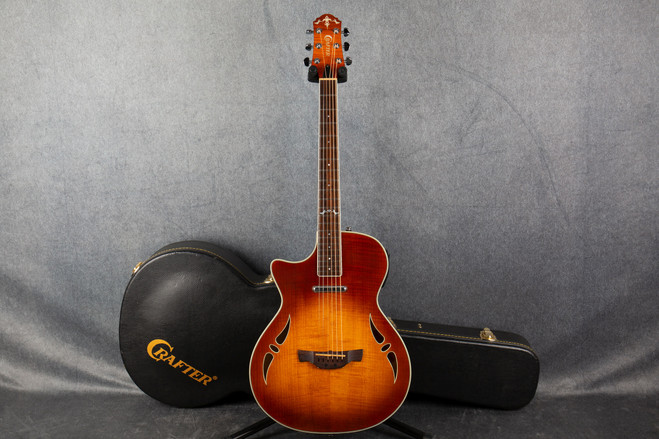 Crafter SA-TMVS Slim Body Hybrid Left Handed Tiger Maple 2nd Hand ...