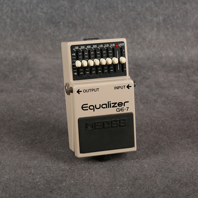 Boss GE-7 Graphic Equalizer Pedal 2nd Hand | Rich Tone Music