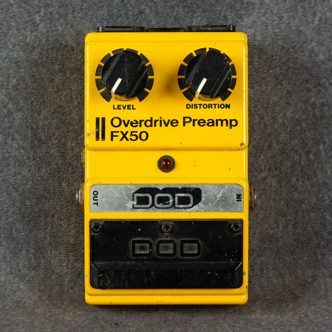 DOD Overdrive Preamp FX50 Pedal 2nd Hand | Rich Tone Music