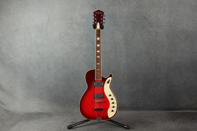 Silvertone Jupiter Red Sparkle Reissue 2nd Hand | Rich Tone Music