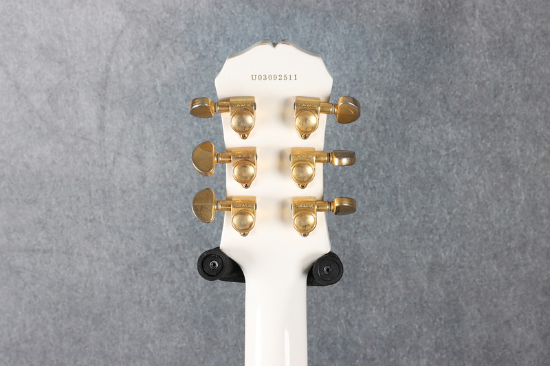 Epiphone Les Paul Custom EMG Pickups Alpine White 2nd Hand | Rich Tone ...