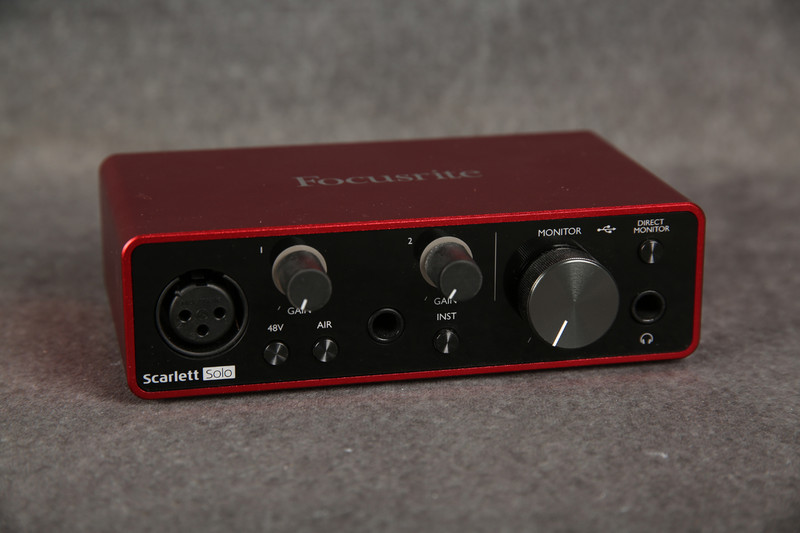 Focusrite Scarlett Solo Gen 3 2nd Hand | Rich Tone Music