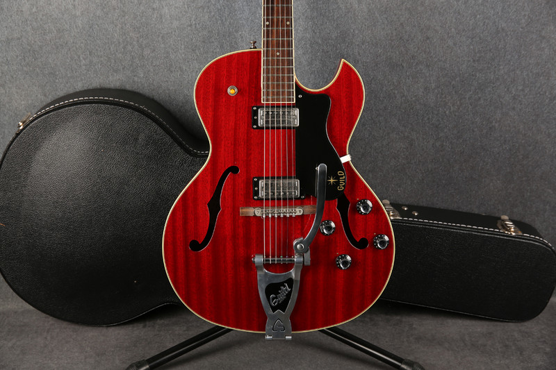 Guild Newark St. Collection Starfire III Cherry Red 2nd Hand | Rich ...