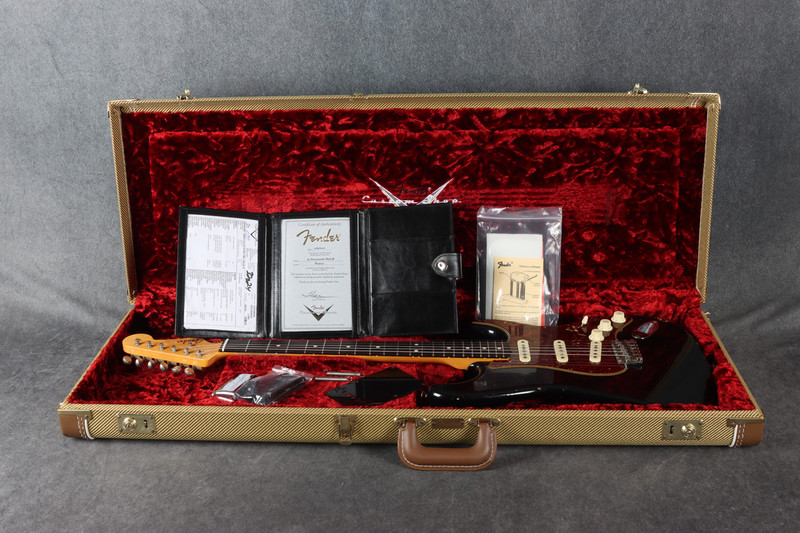Fender Custom Shop 63 Stratocaster Relic Black 2nd Hand | Rich Tone Music