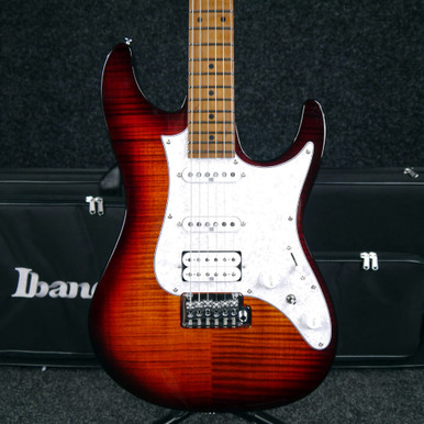 Ibanez AZ Premium AZ224F Electric Guitar - Brown Topaz Burst w/Case ...