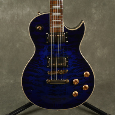Rockburn LP2 Electric Guitar - Blue Burst - 2nd Hand