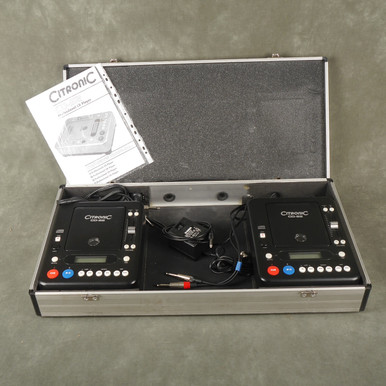 Citronic CD-S2 Pair of CD Players w/Box - 2nd Hand
