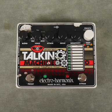 EHX Talking Machine Vocal Formant Filter FX Pedal - 2nd Hand