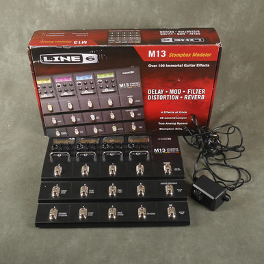 Line 6 M13 Guitar Effects Processor w/Box & PSU - 2nd Hand