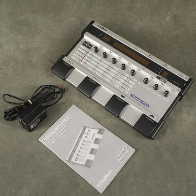 Digitech Vocalist Live 4 Harmoniser FX & PSU - 2nd Hand